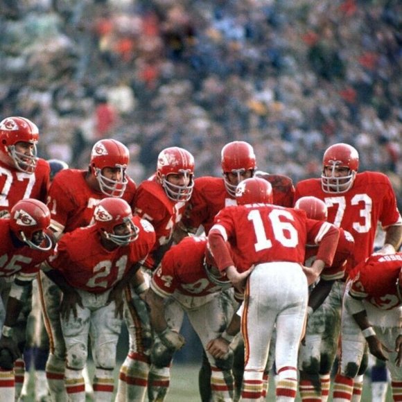 Art | Kansas City Chiefs Quarterback Len Dawson Motivating His Team ...